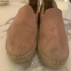 David Tyler Footwear | Shoes | David Tyler Pink Suede Espadrille ...